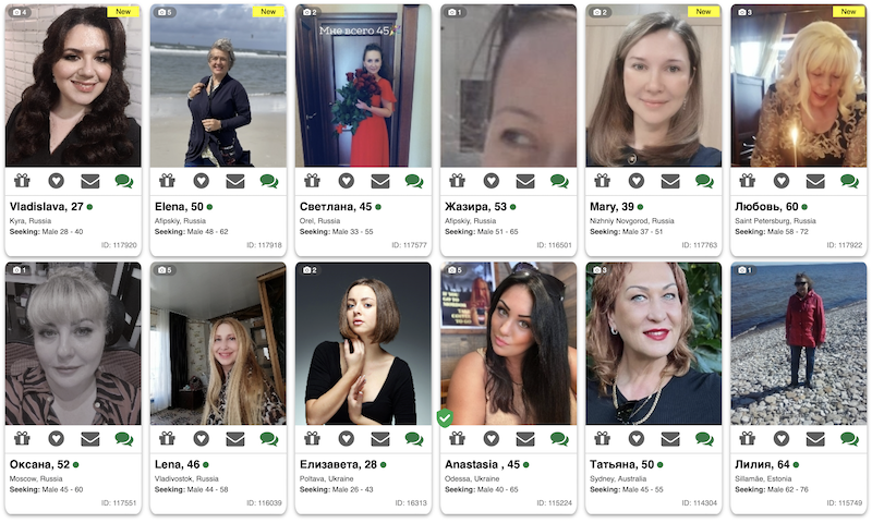 Russian dating profiles. Search 1000's of Russian dating profiles.